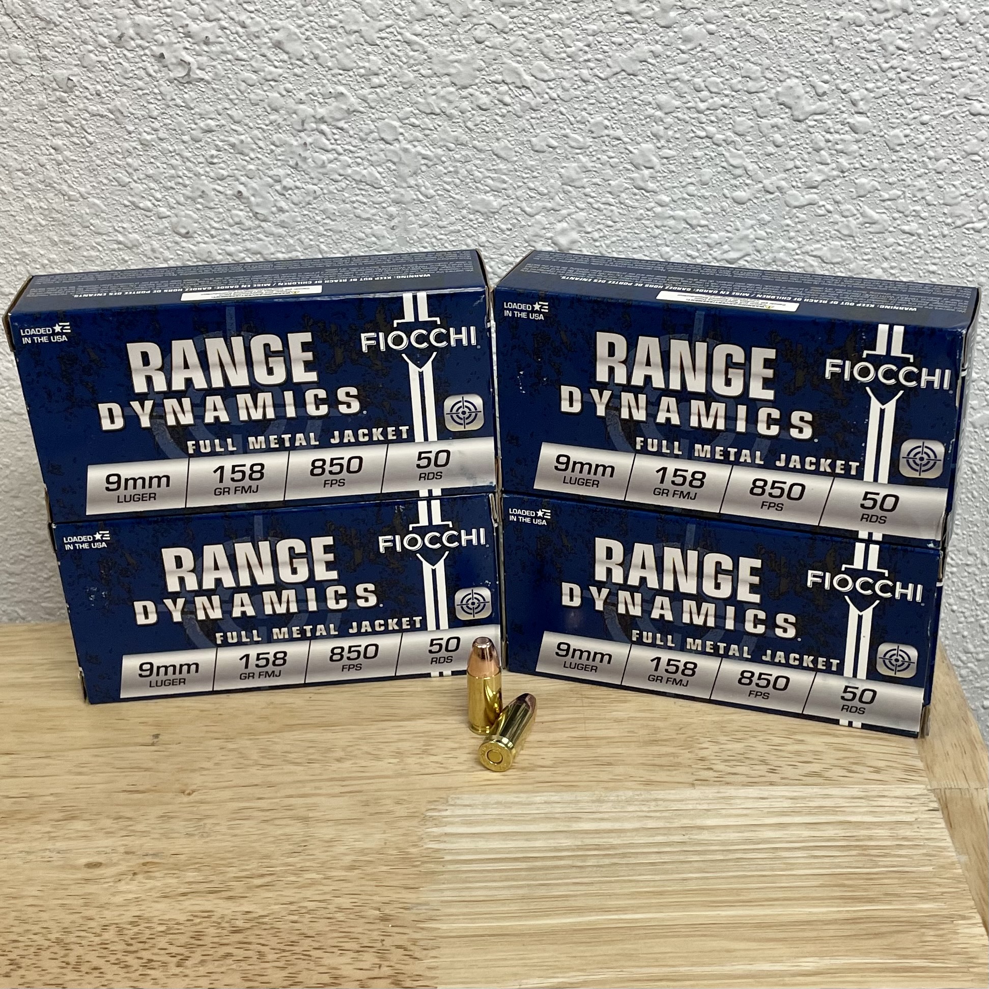 Range Dynamics 9mm Luger 158gr FMJ Subsonic, 50/Box - Shark Coast Tactical