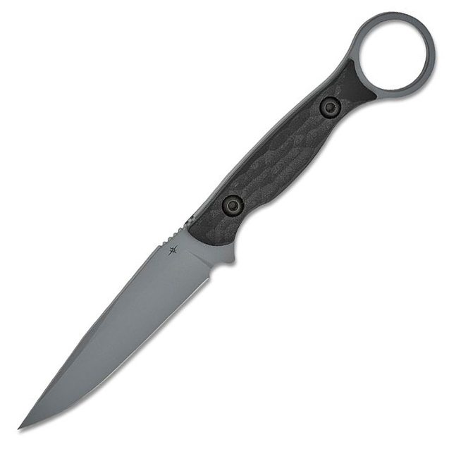 Toor Knives Serpent S Fixed Blade 3.75″ CPM-M4 GunKote Grey – Phantom Grey - Shark Coast Tactical
