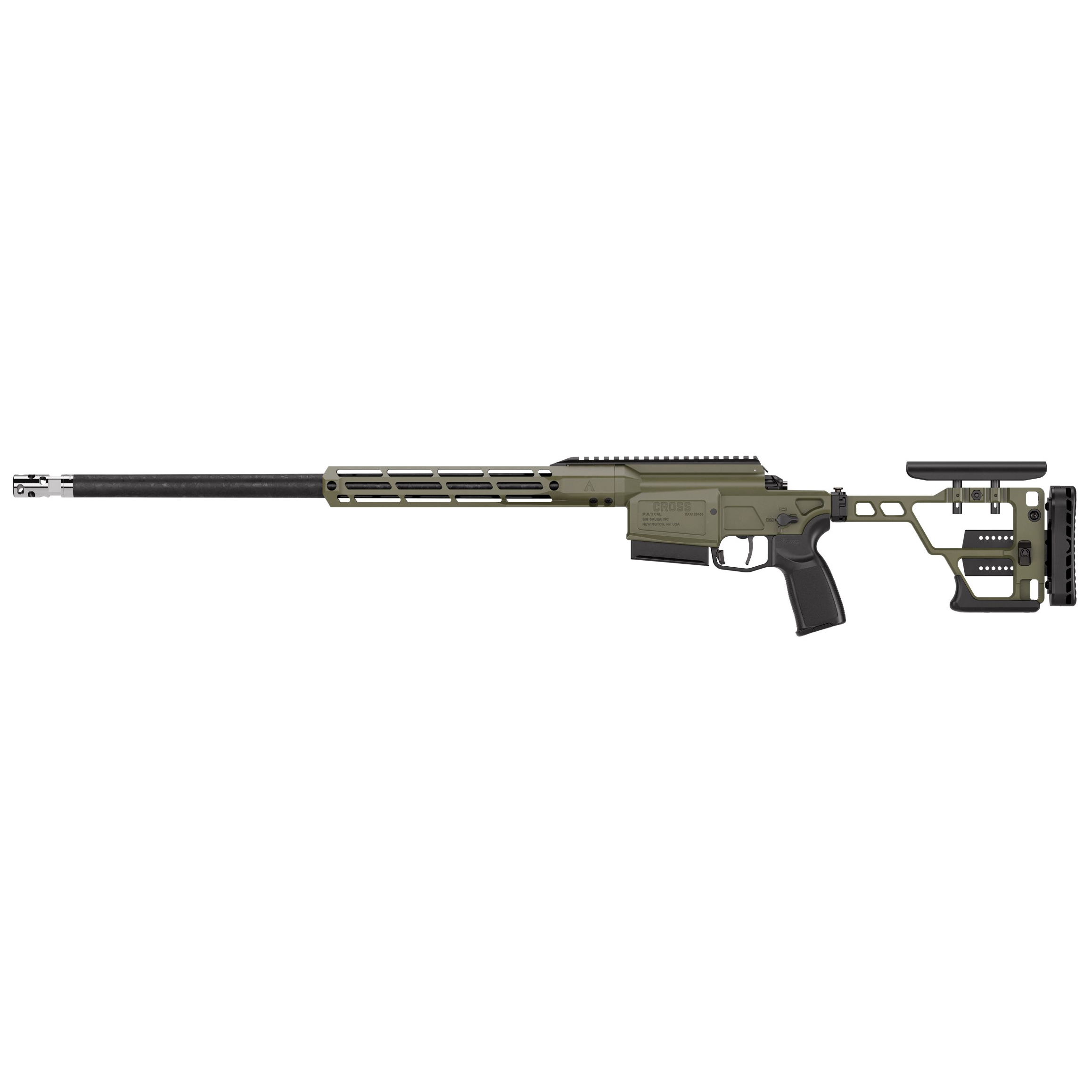 Sig Sauer CROSS Sawtooth 6.5PRC 22" Bolt-Action Rifle - Green Cerakote ...